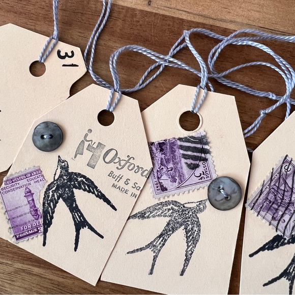 Hand Crafted | Party Supplies | Handmade Upcycled Gift Tags | Poshmark